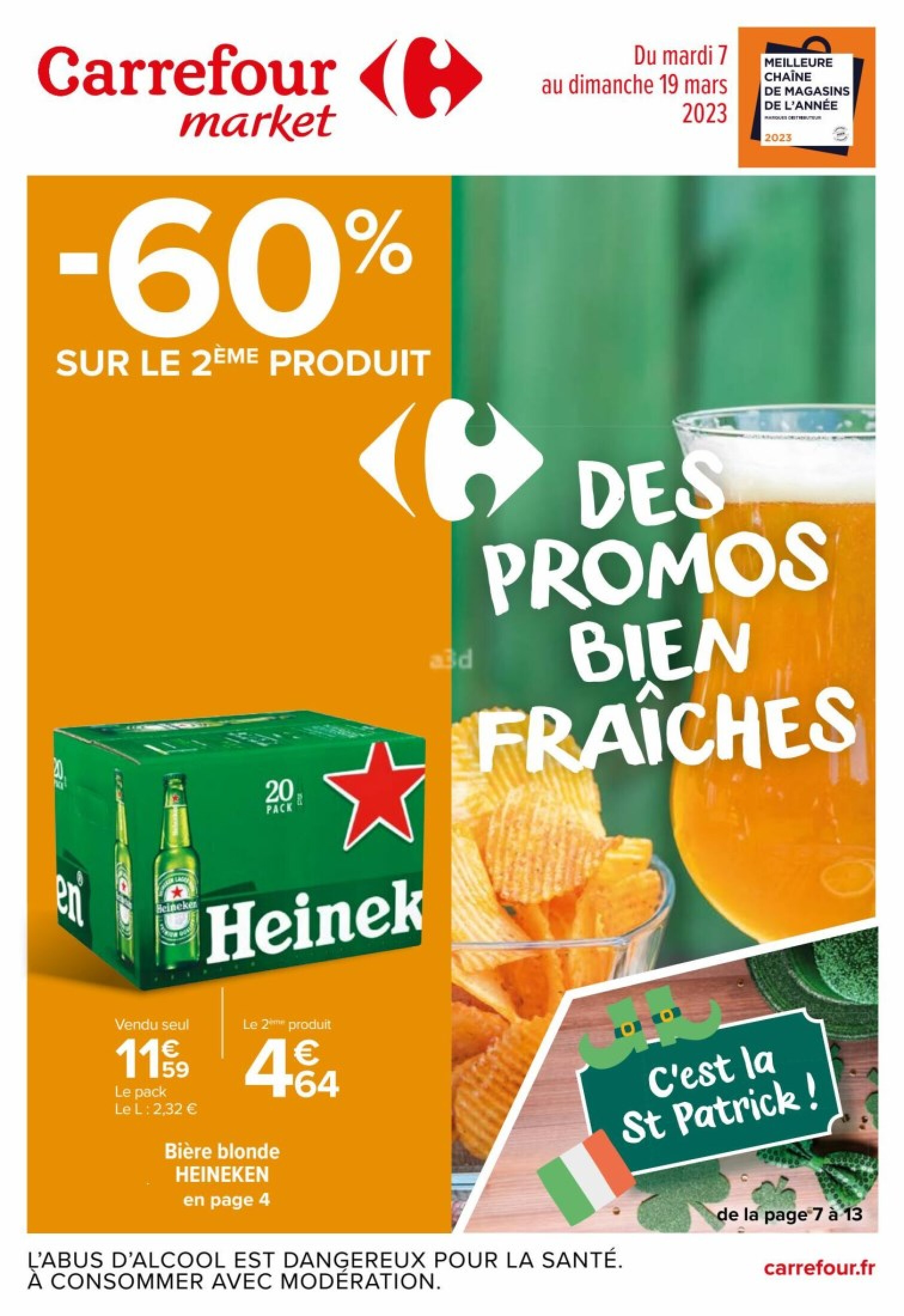 CARREFOUR MARKET - -60% sur le 2eme produit - des promos bien fraiches