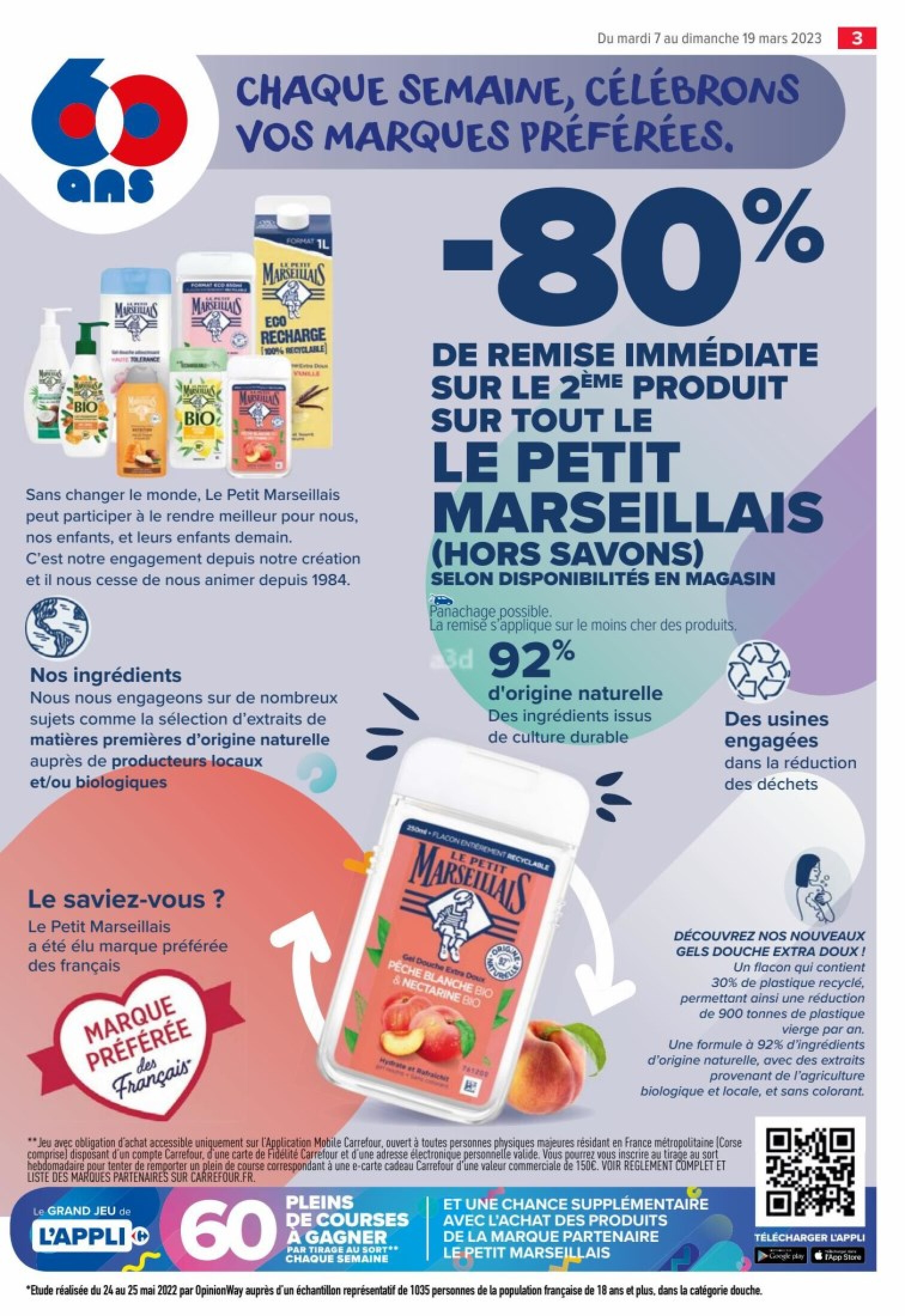 CARREFOUR MARKET - -60% sur le 2eme produit - des promos bien fraiches