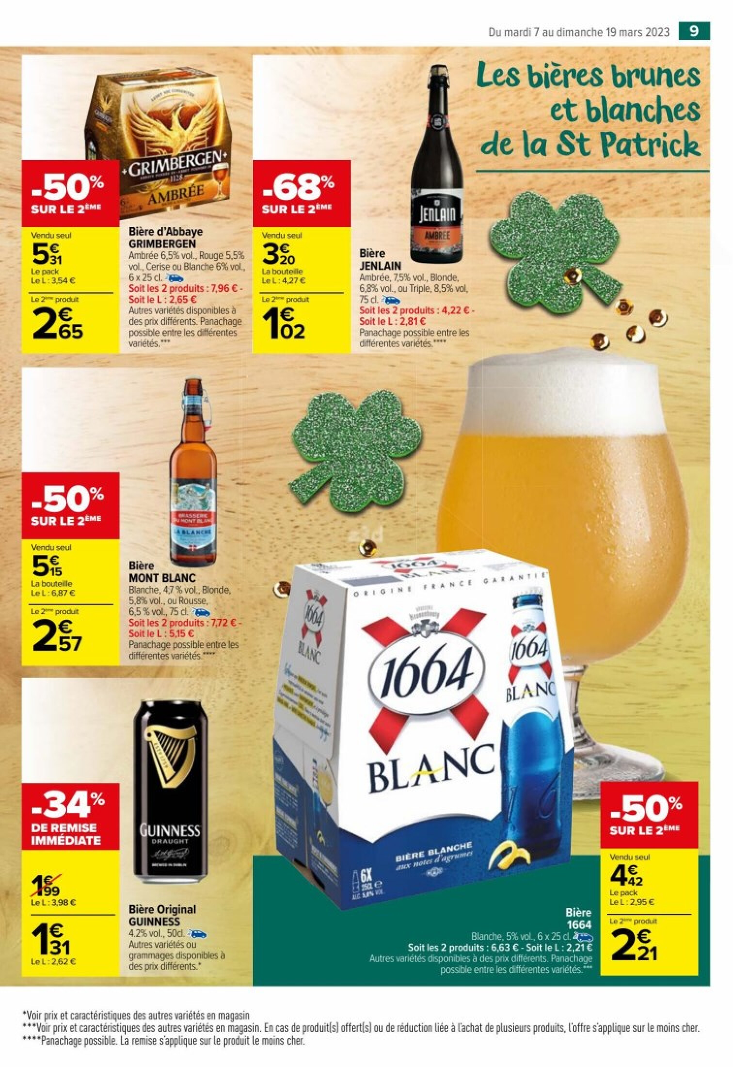 CARREFOUR MARKET - -60% sur le 2eme produit - des promos bien fraiches