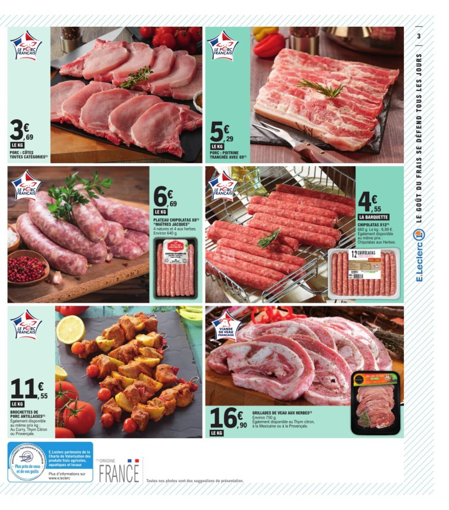 E. LECLERC - L'arrivage du jour - le gout du frais ca se defend tous ...