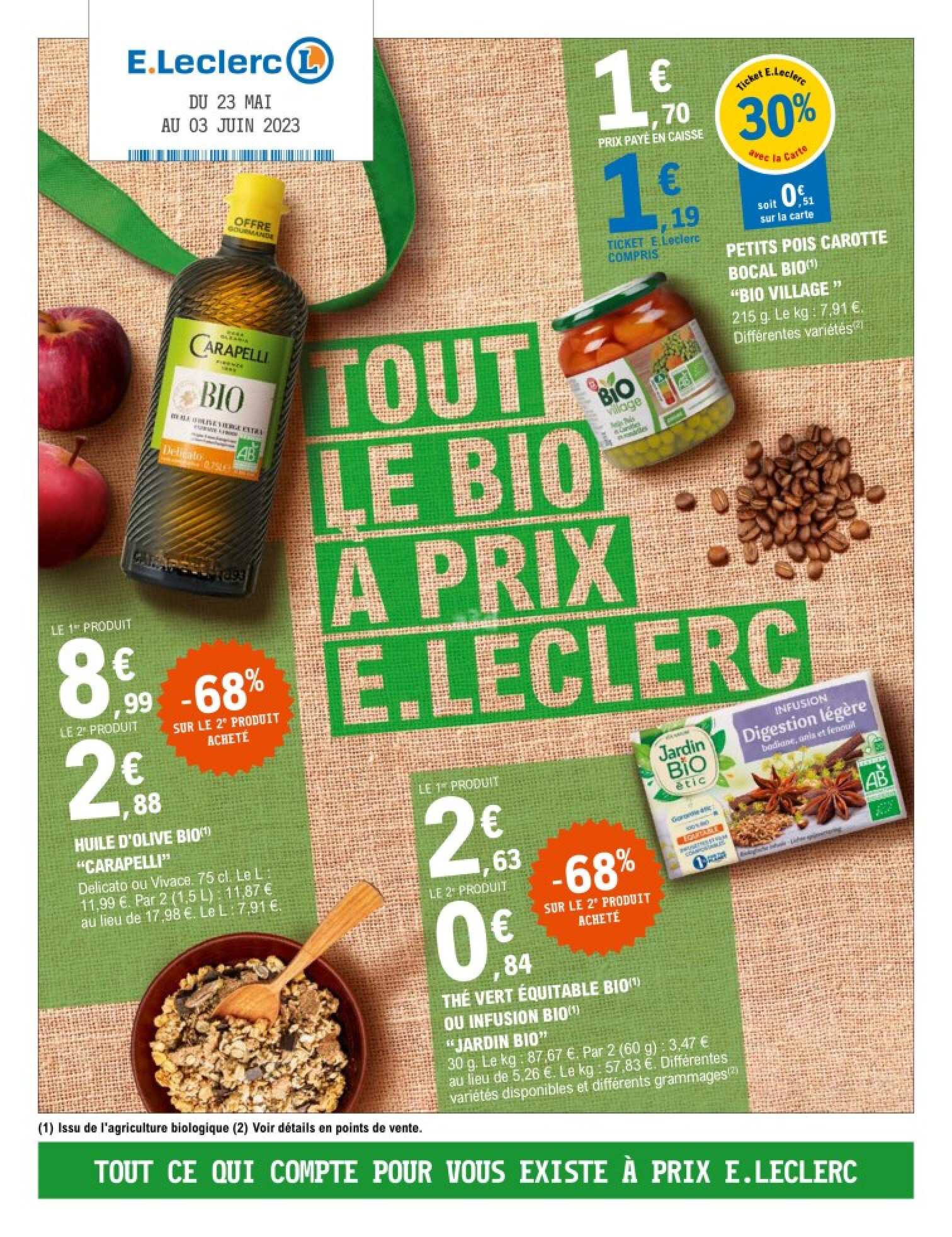E. LECLERC - Tout le bio a prix e. leclerc (web)
