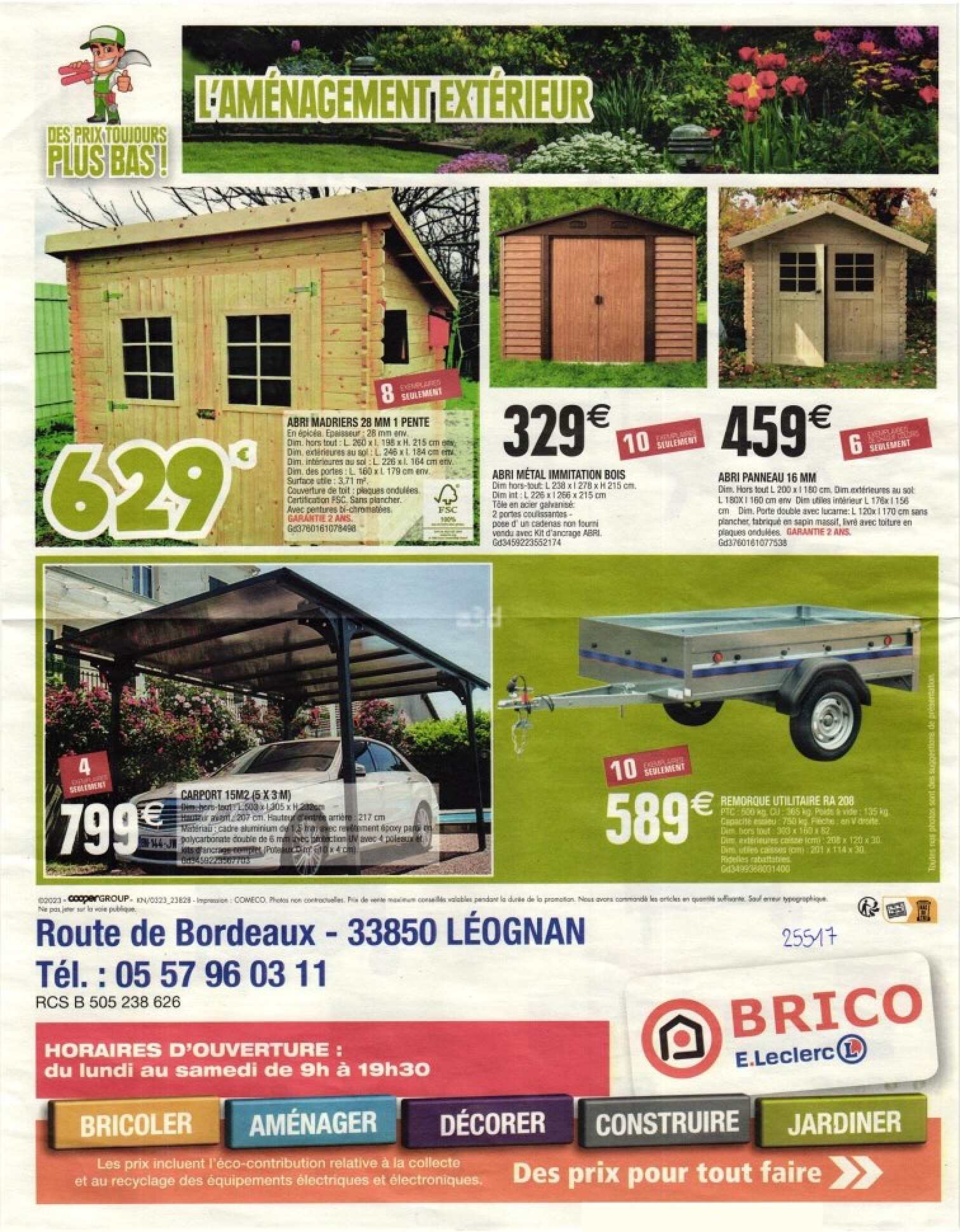 BRICO LECLERC - Des prix toujours plus bas
