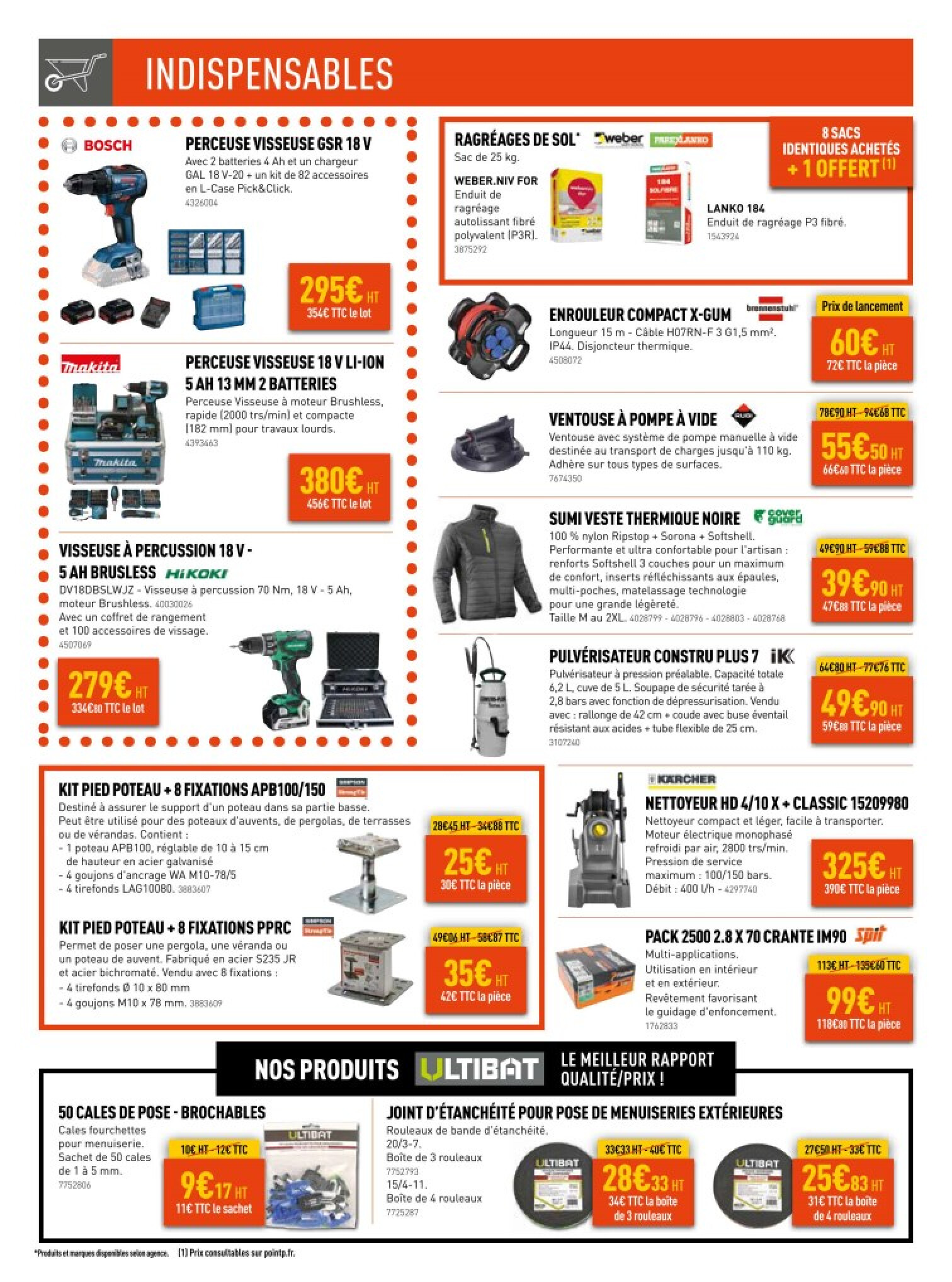 POINT P - Les 10 jours choc