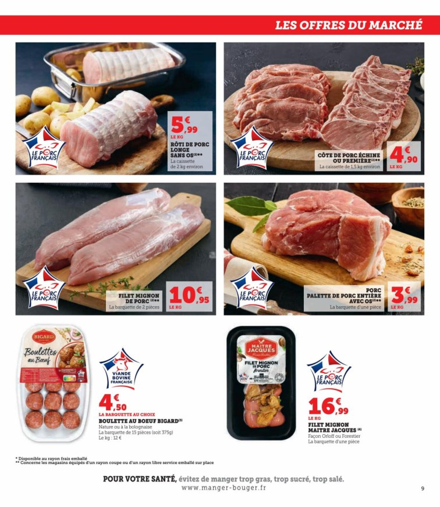 HYPER U - Special fruits et legumes a prix bas