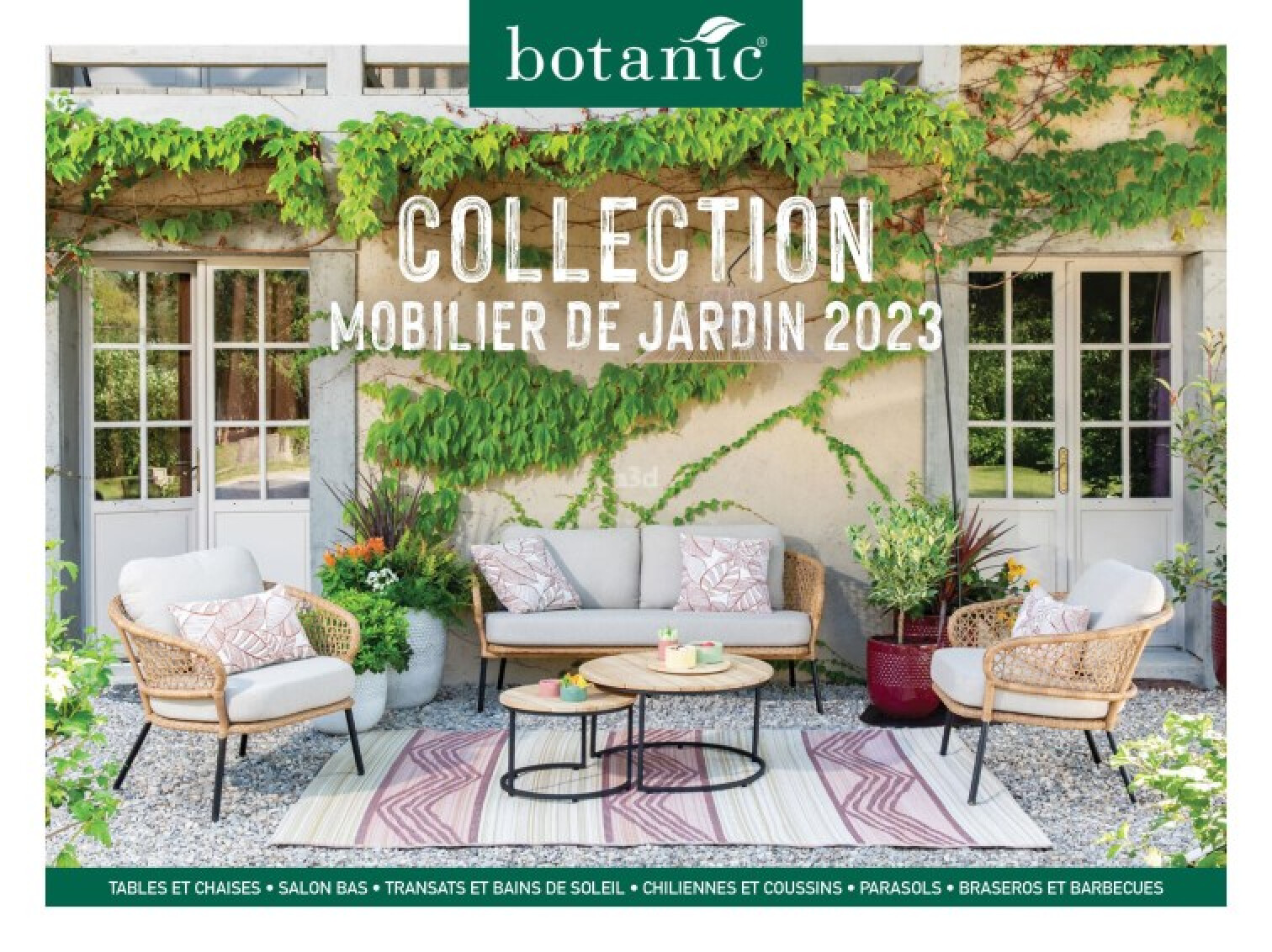 BOTANIC - Collection mobilier de jardin 2023