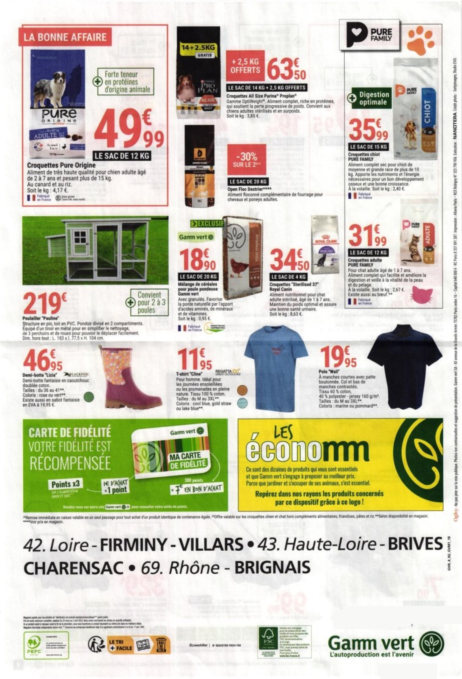 GAMM VERT NATURE - Mania des promotions dans tous les rayons