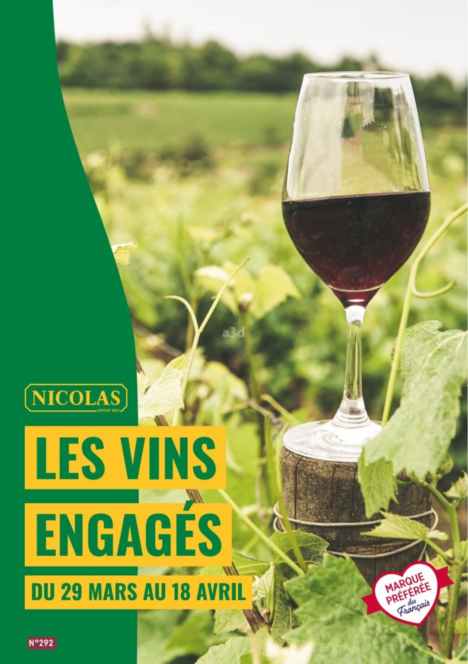 NICOLAS - Les vins engages