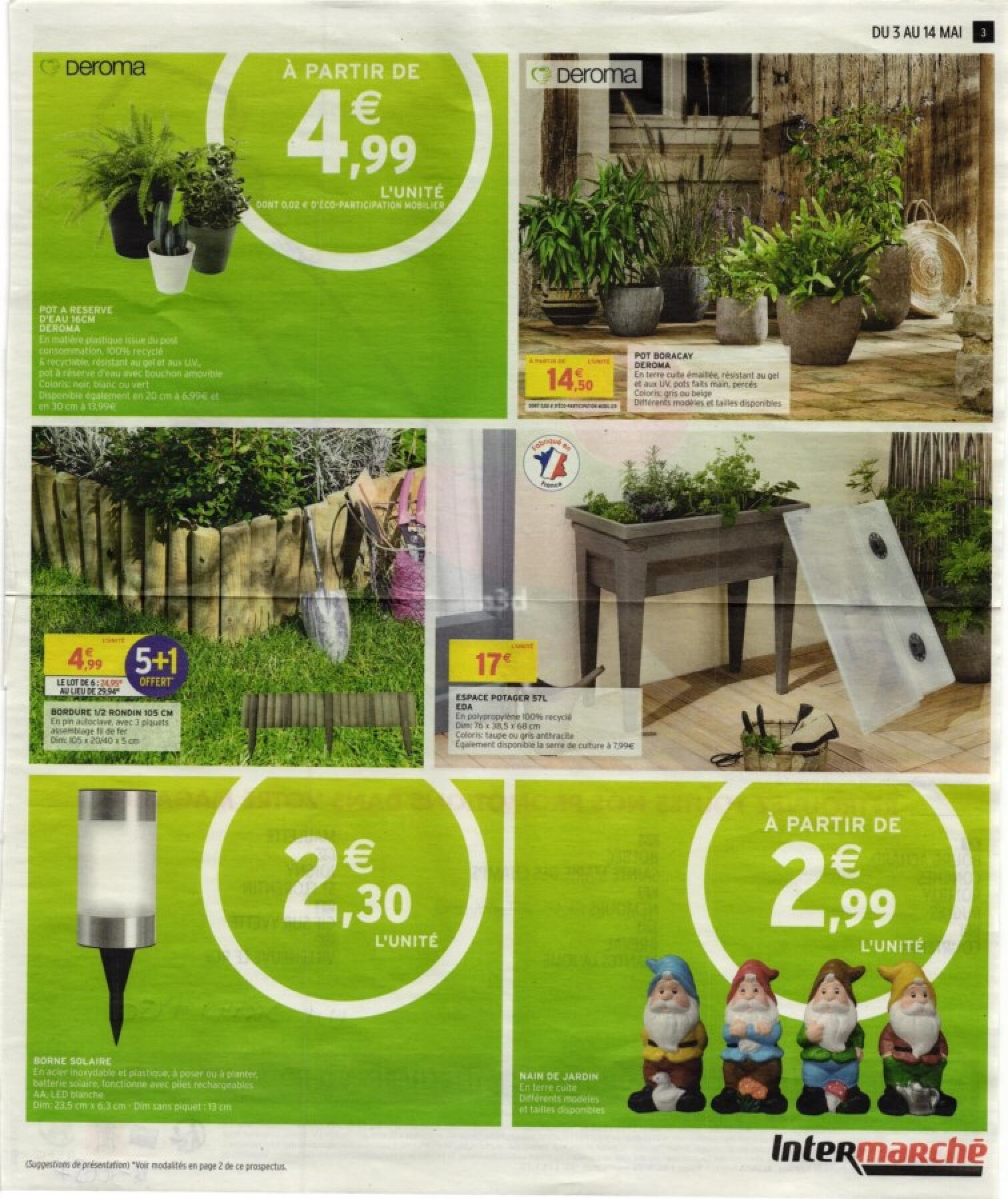 INTERMARCHE - Les offres a ne pas rater - jardin