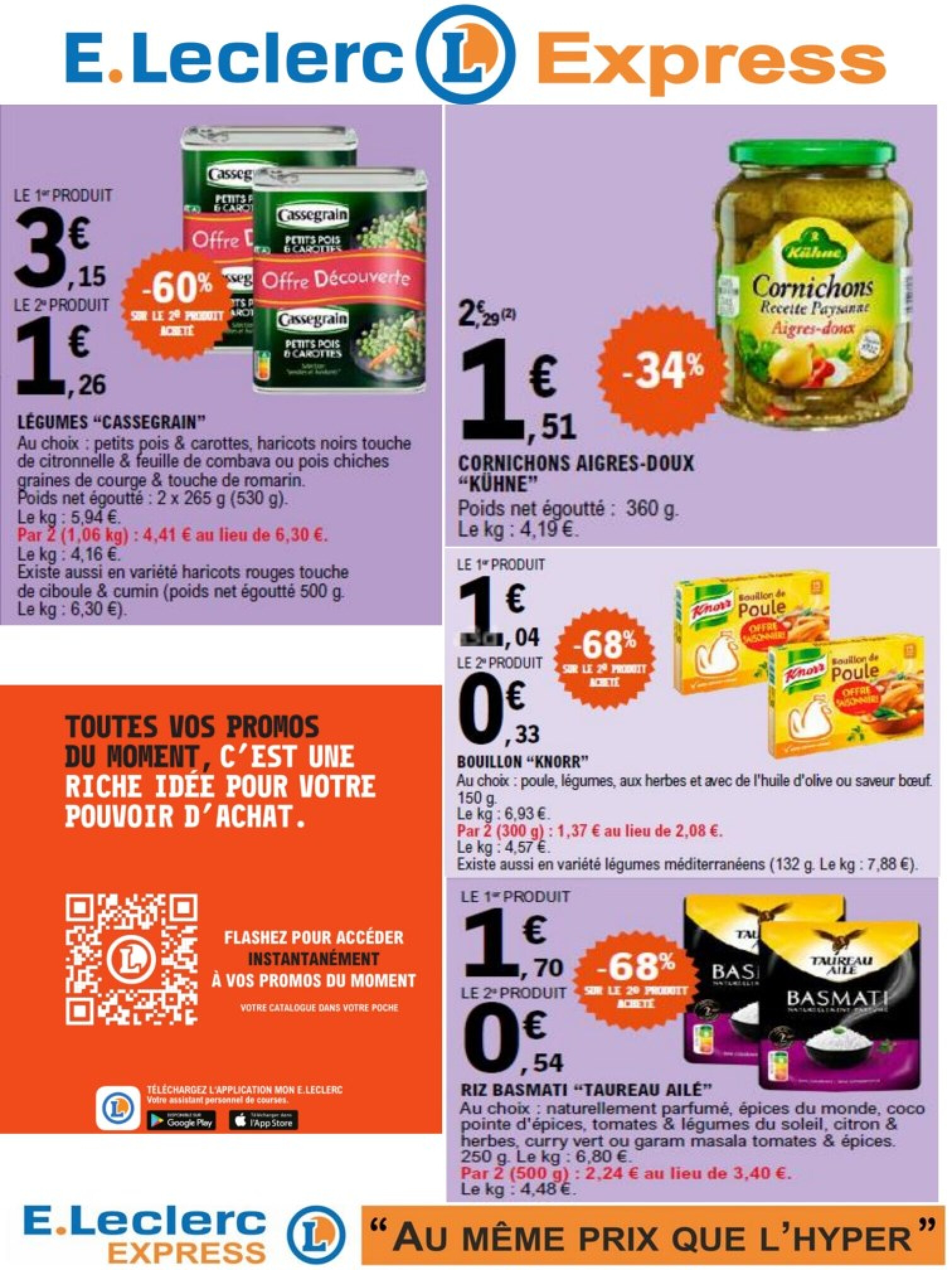 E. LECLERC - Offres promotionnelles