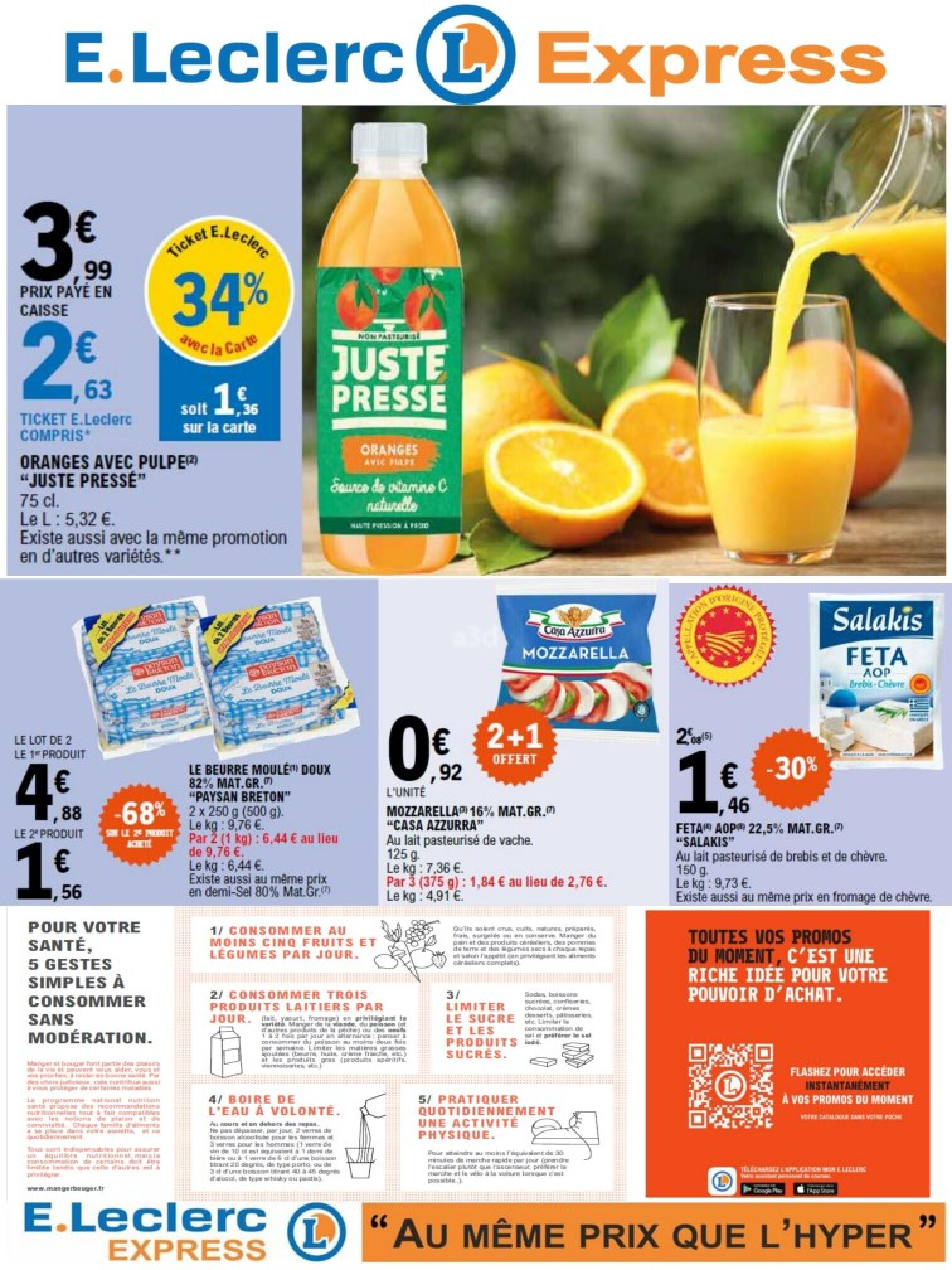 E. LECLERC - Offres promotionnelles