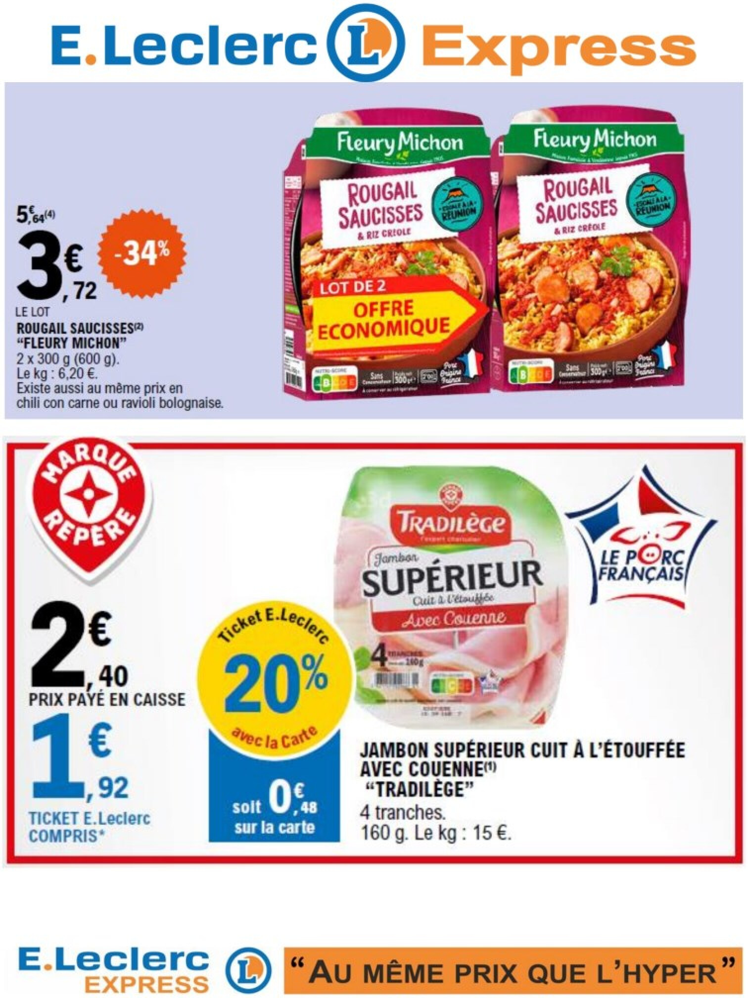 E. LECLERC - Offres promotionnelles