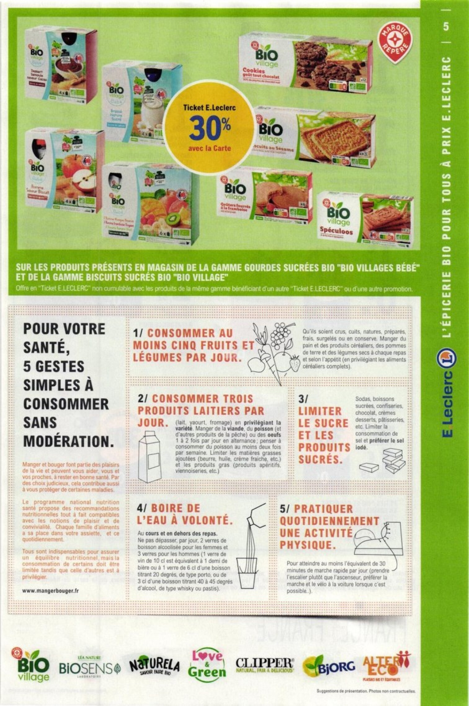 E. LECLERC - Tout le bio a prix e. leclerc