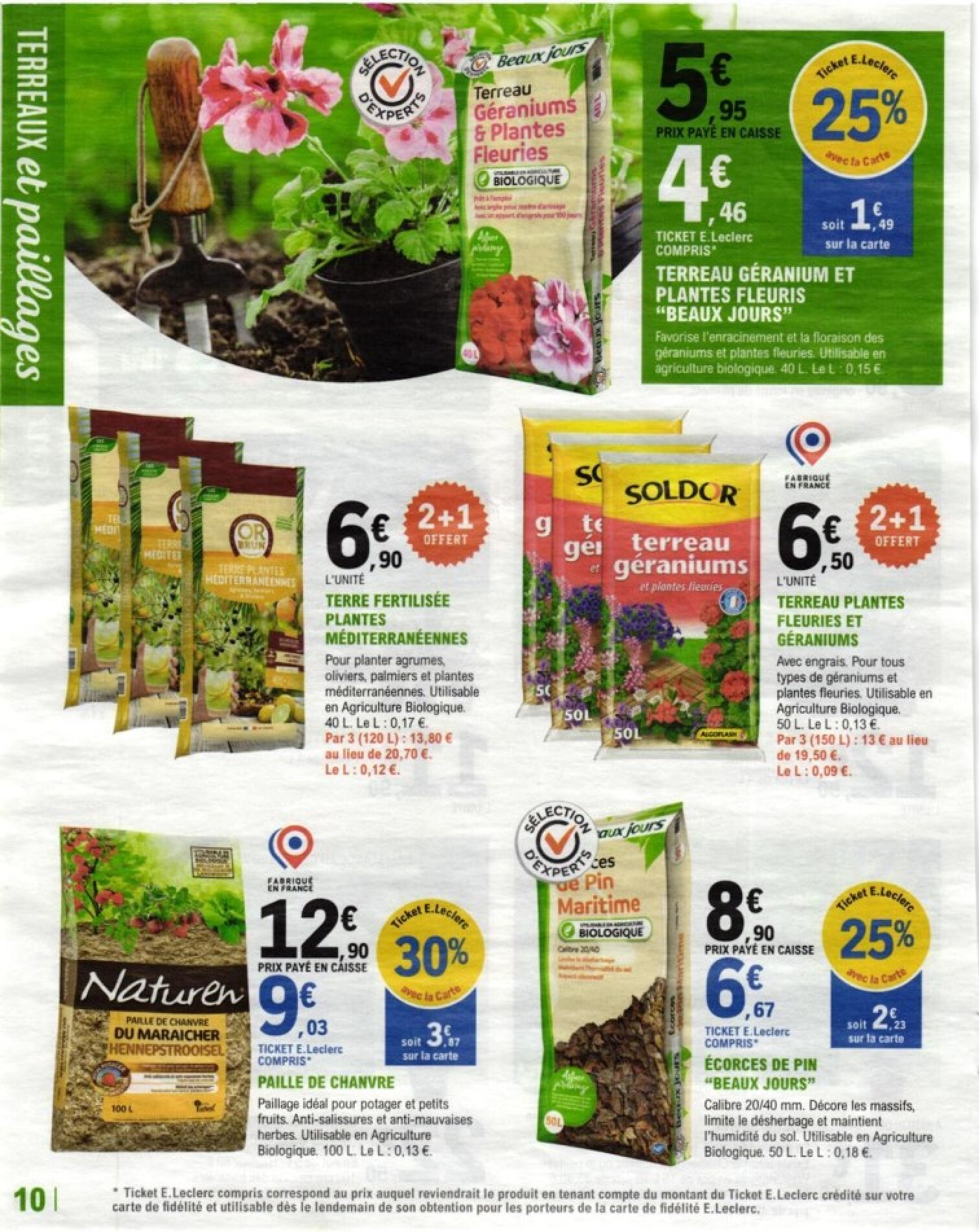 JARDI LECLERC - Le potager prend des couleurs a prix e. leclerc