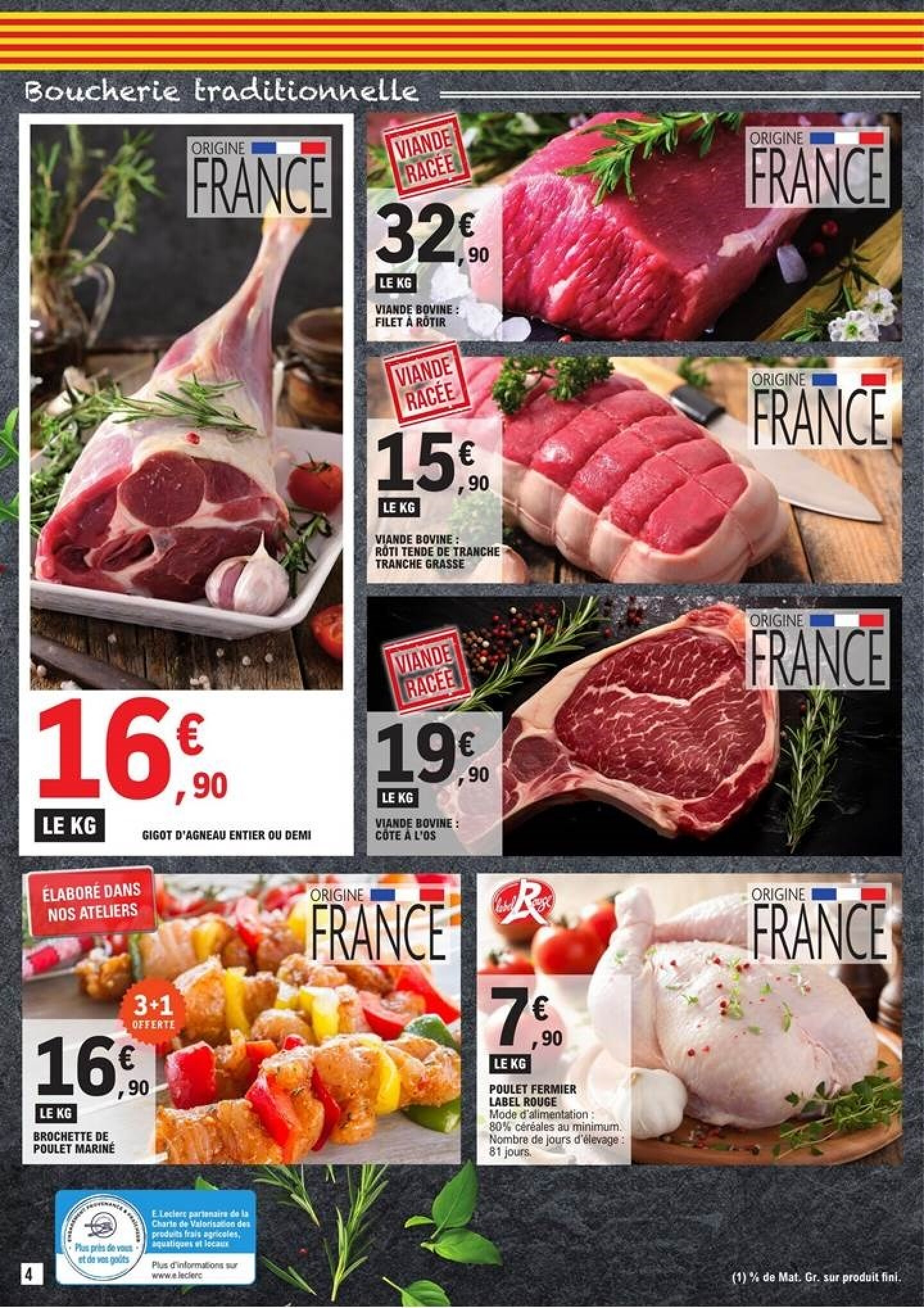 E. LECLERC - Traditionnellement les prix sont bas