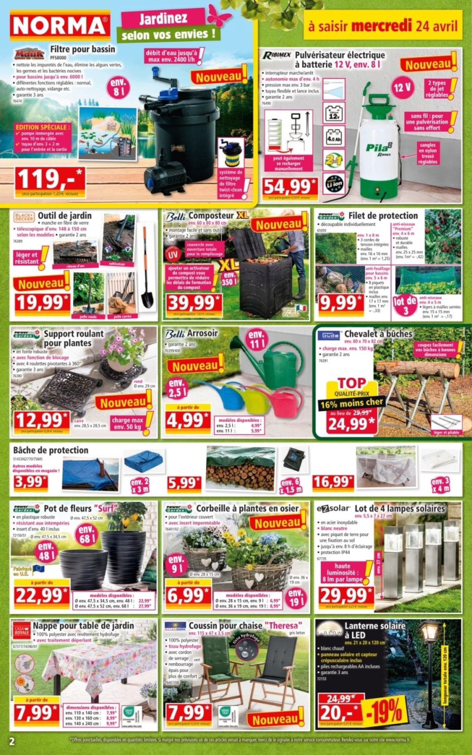 NORMA - Pour chaque euro le maximum